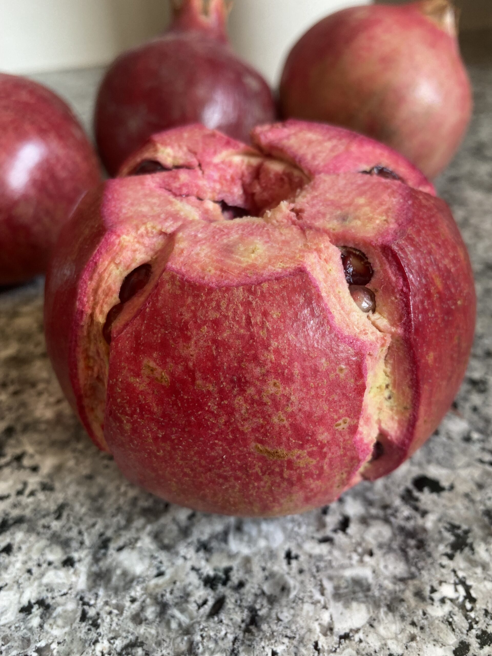 The BEST Way to Peel a Pomegranate - Two Peas in Two Pods
